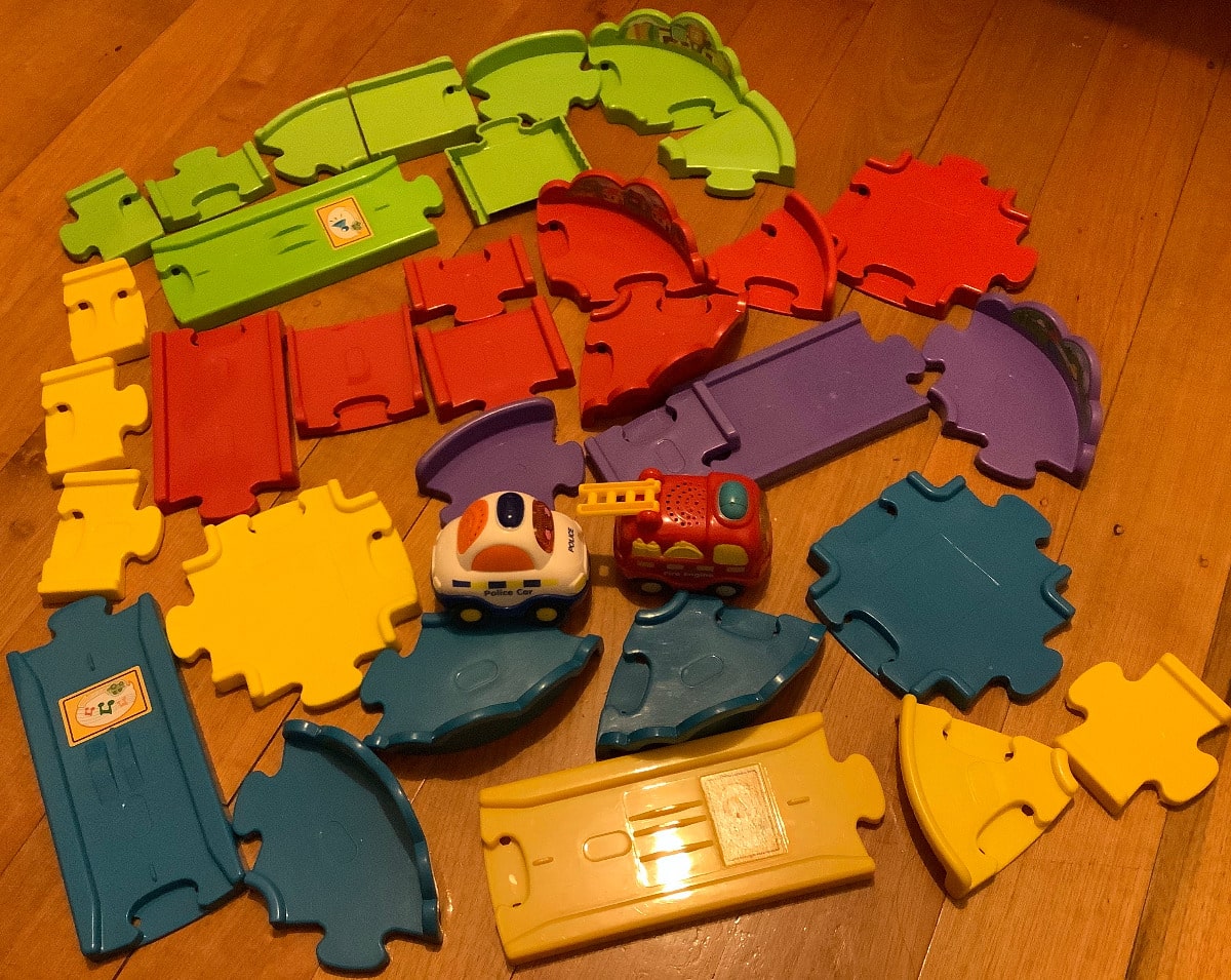 V-tech Police Track Set