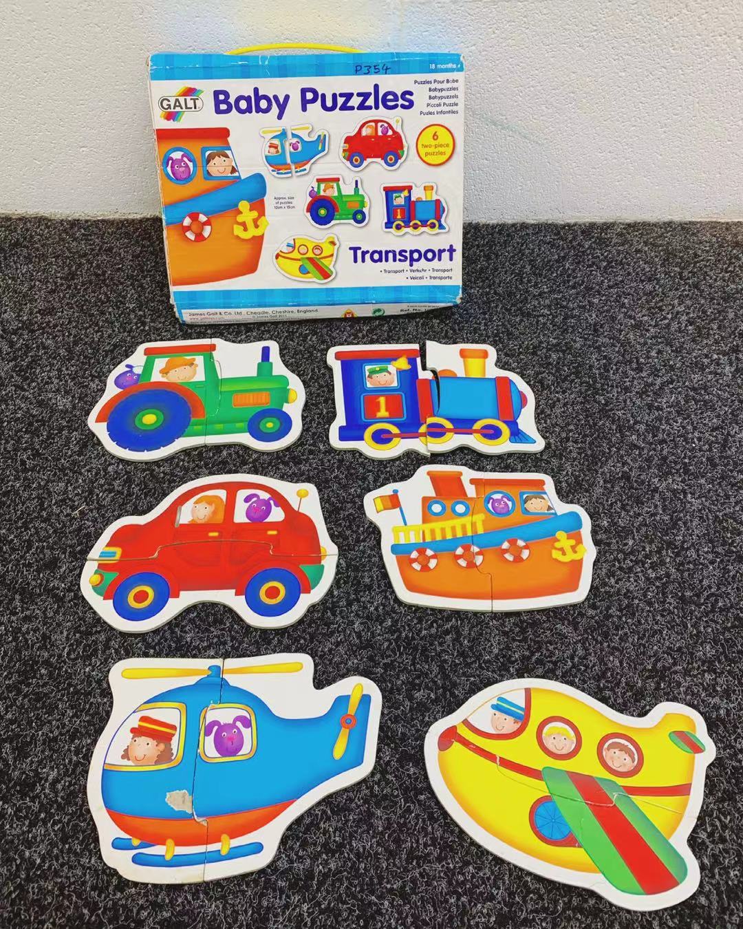 Transport Baby Puzzles